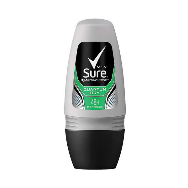 Buy Sure Men Quantum Dry Roll On Deodorant 50ml Online – Beautyallaccess