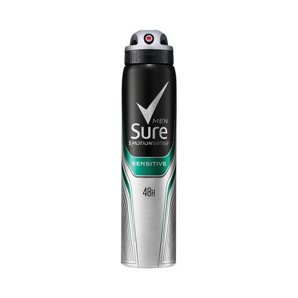 Buy Sure Men Sensitive Anti-Perspirant Deodorant 250ml Online ...
